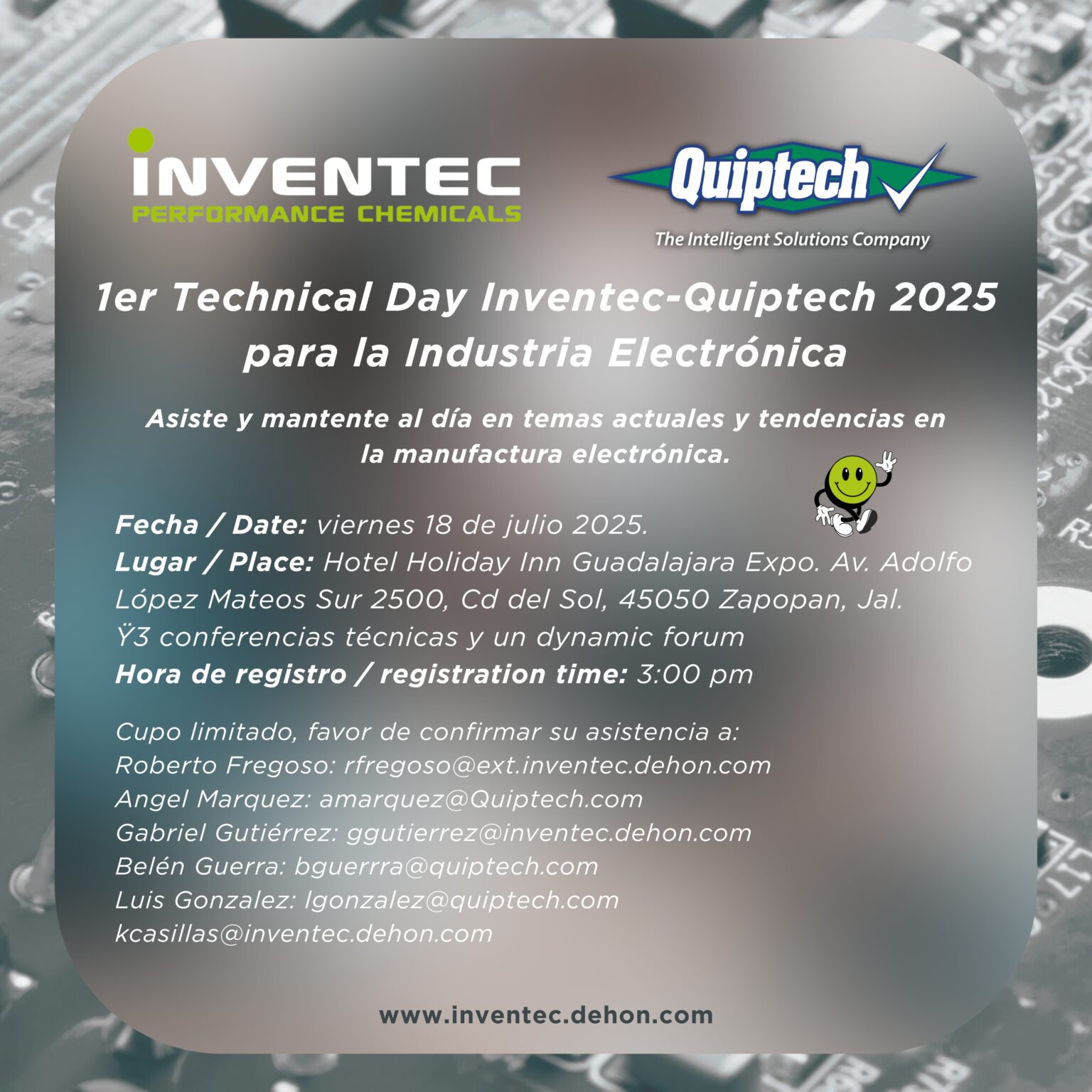 Inventec-Quiptech Technical Day - July 18th - Mexico | Inventec